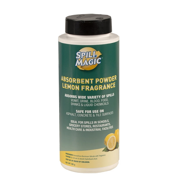 Spill Magic Lemon Scented Spill Clean Up 25oz. Shaker – firstaidonly