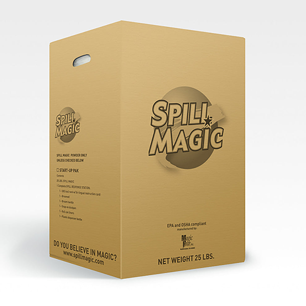 Spill Magic Powder 25 Lb. Box - First Aid Only – firstaidonly