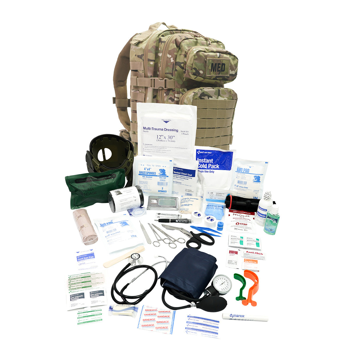 Tactical Trauma Advanced Backpack with Bleeding – firstaidonly