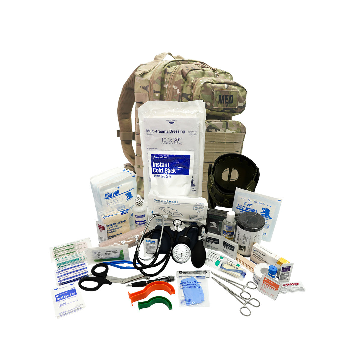 Tactical Trauma First Aid Backpack - All Terrain – firstaidonly