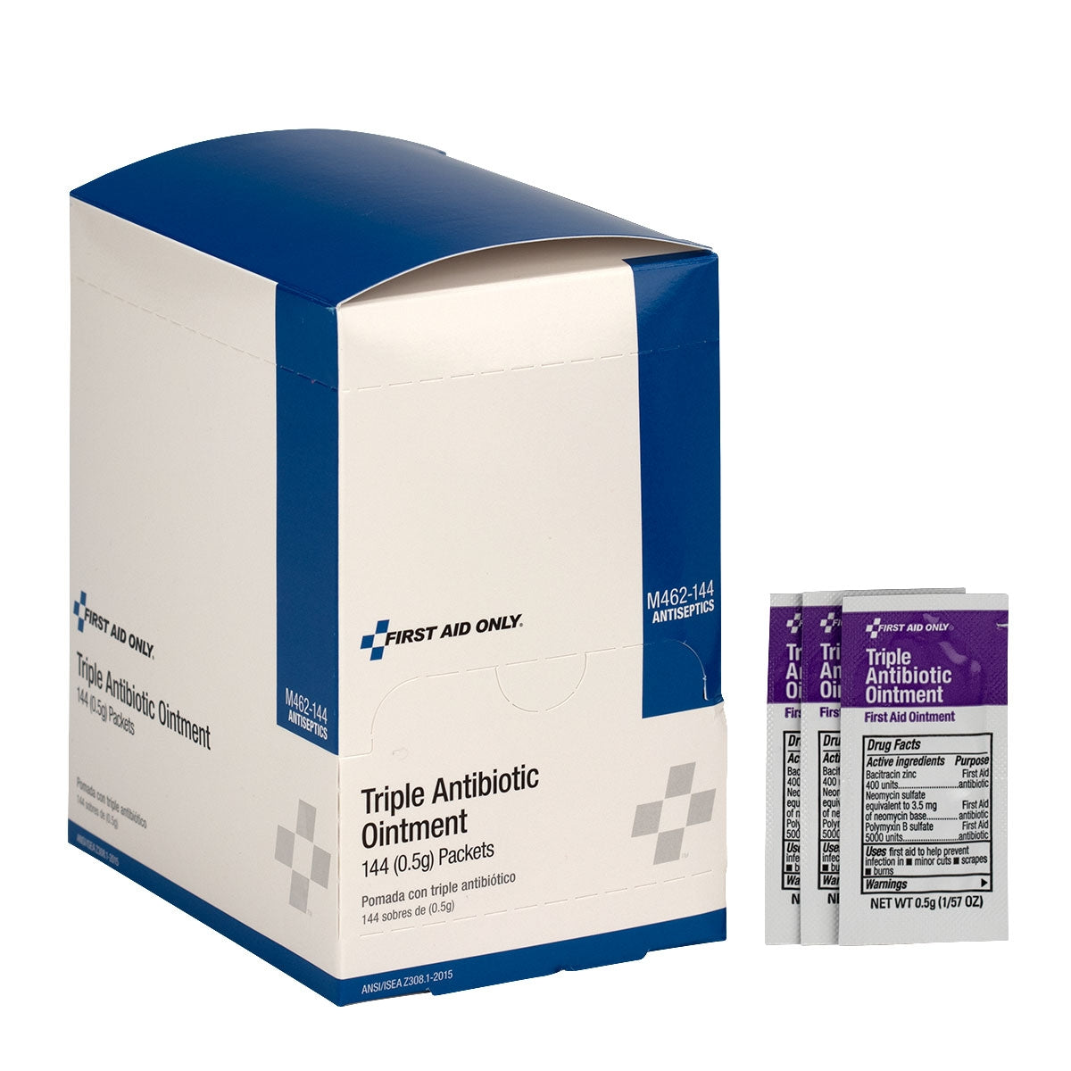 Triple Antibiotic Ointment 144 per Box - First Aid Only – firstaidonly